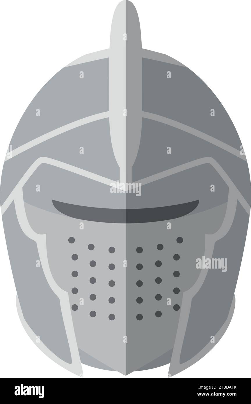 Colored medieval helmet icon Vector Stock Vector Image & Art - Alamy