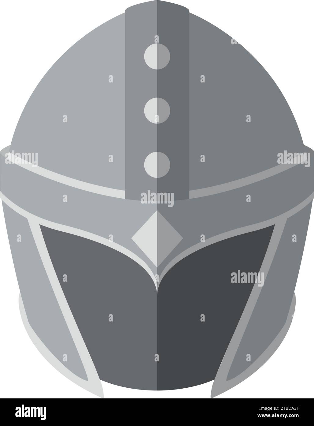 Colored medieval helmet icon Vector Stock Vector Image & Art - Alamy