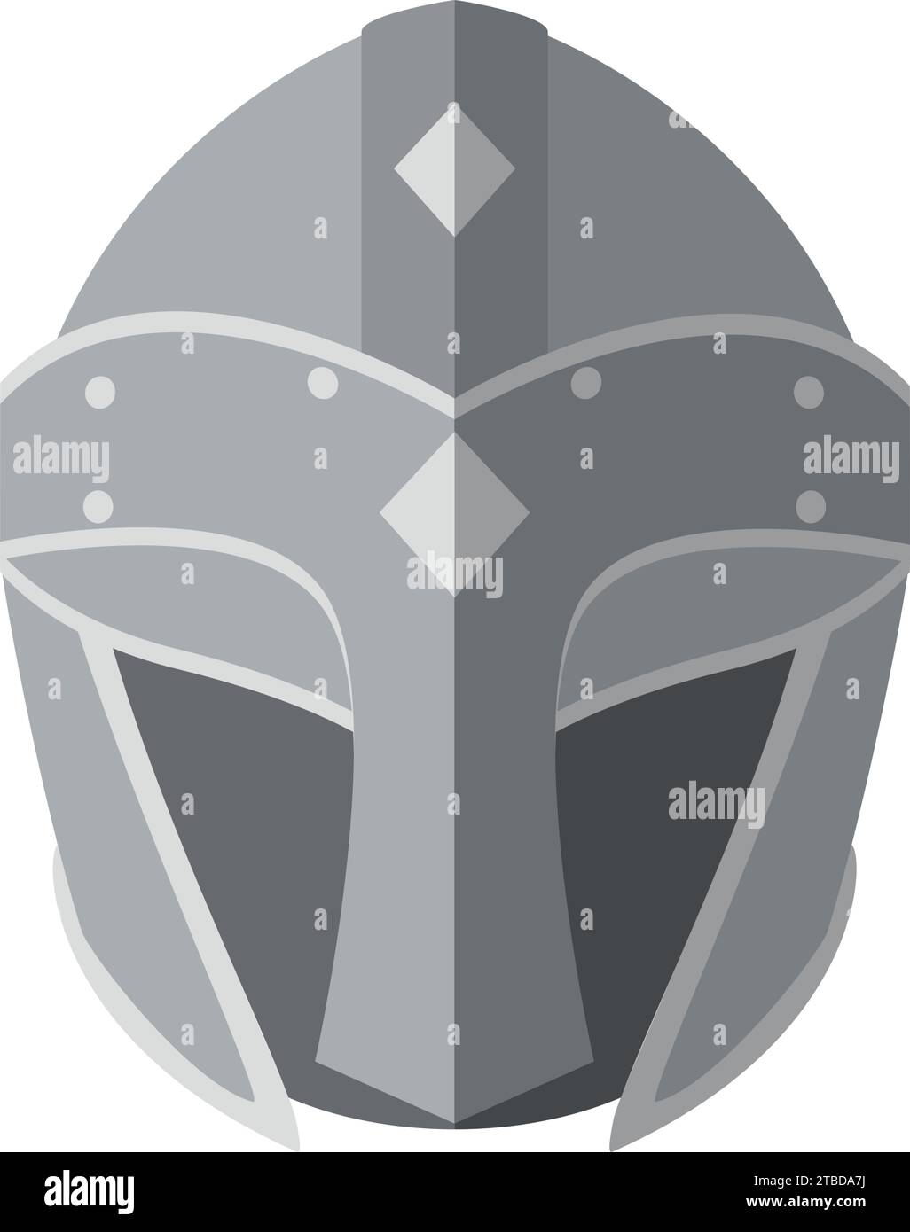 Colored medieval helmet icon Vector Stock Vector Image & Art - Alamy