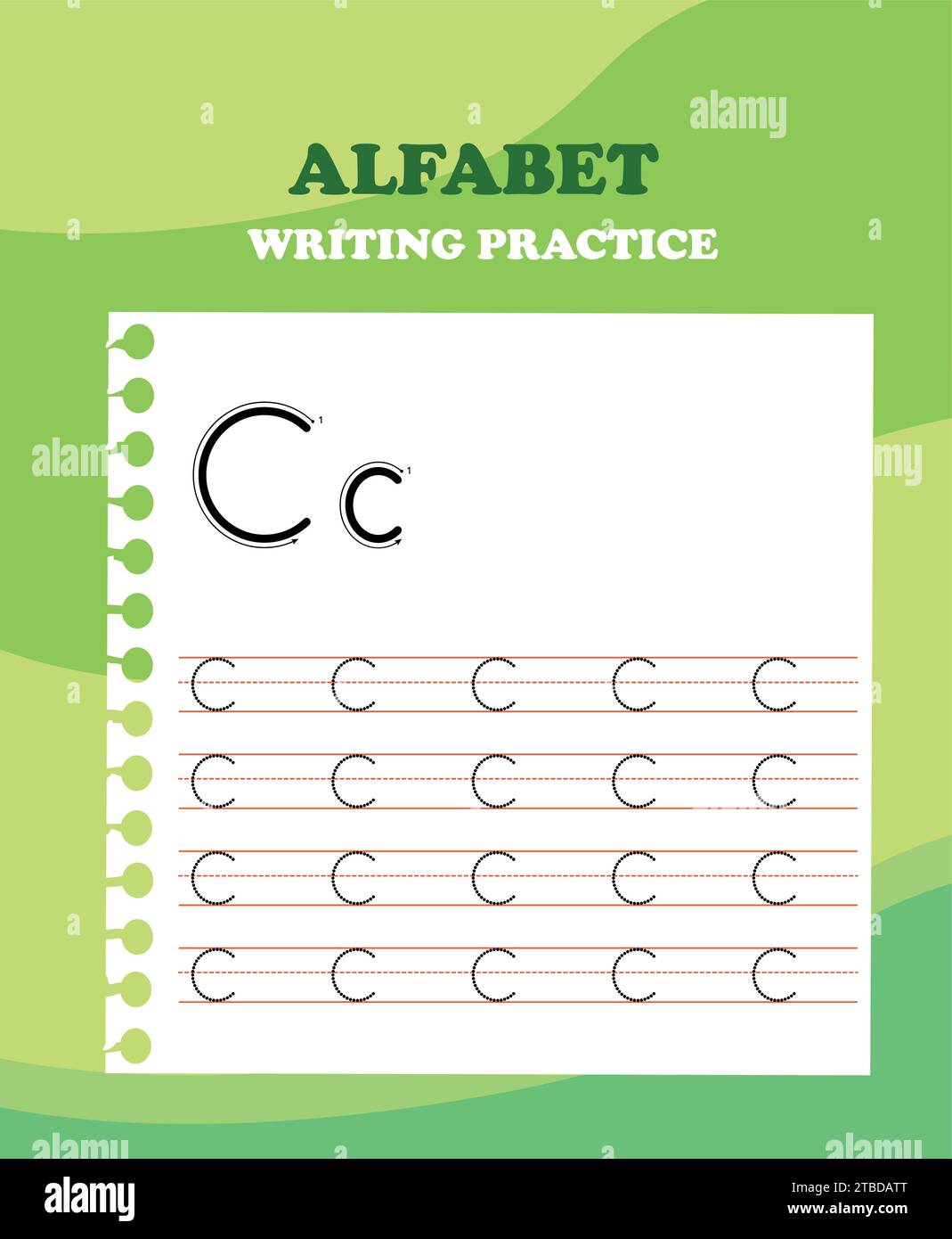 Alphabet letters tracing worksheet with all alphabet letters. Basic ...