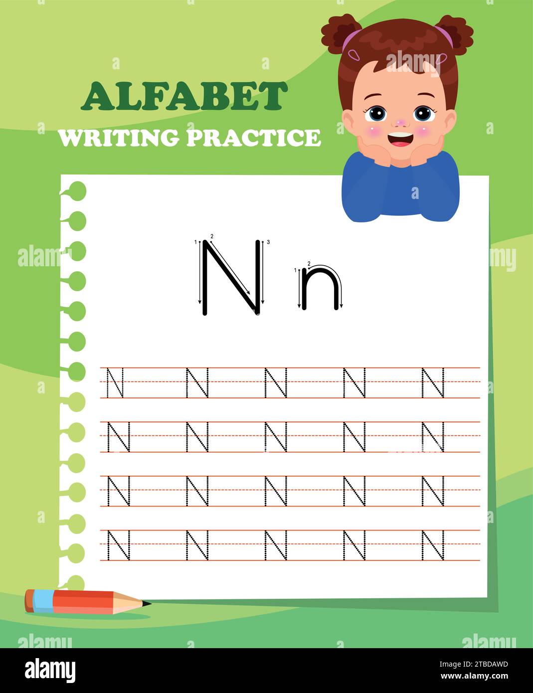 Alphabet letters tracing worksheet with all alphabet letters. Basic ...