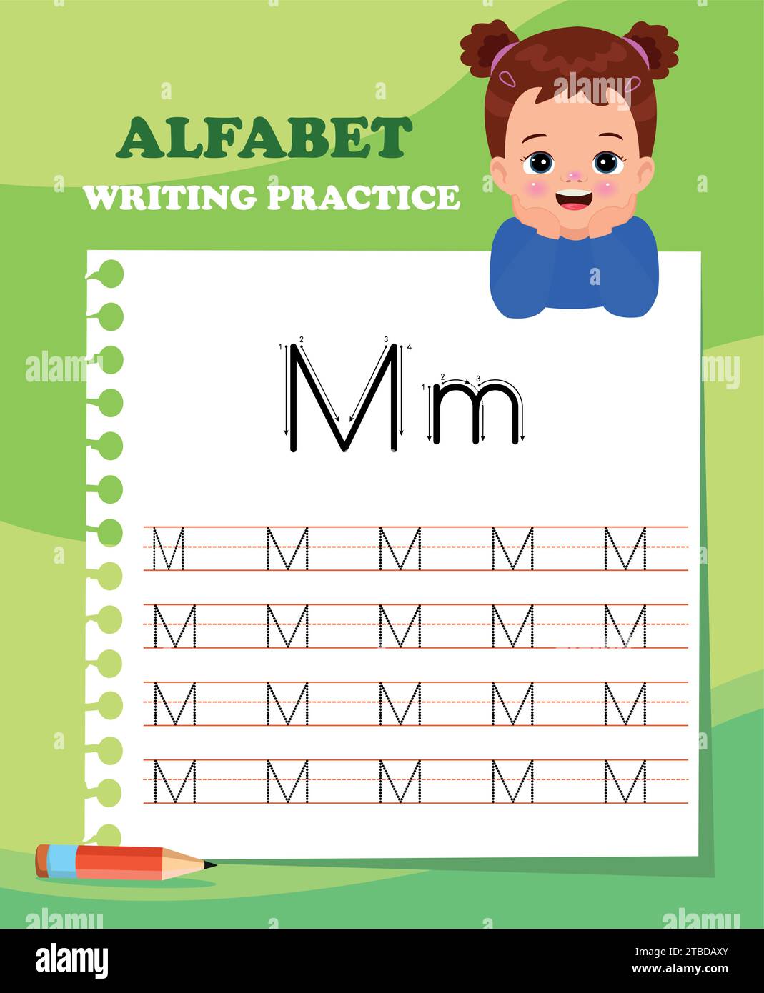 Alphabet letters tracing worksheet with all alphabet letters. Basic ...