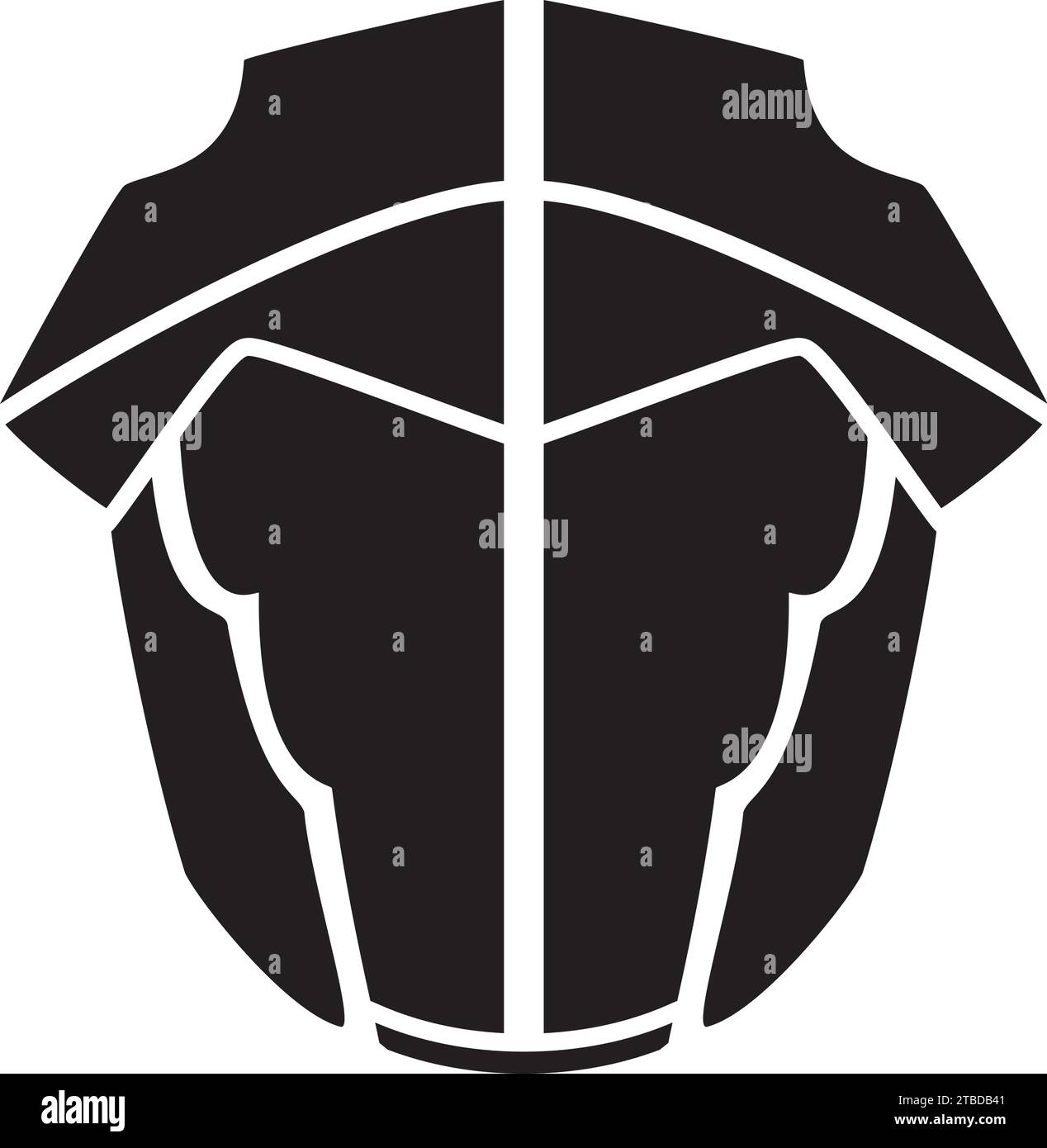 Silhouette of a medieval helmet icon Vector Stock Vector Image & Art ...