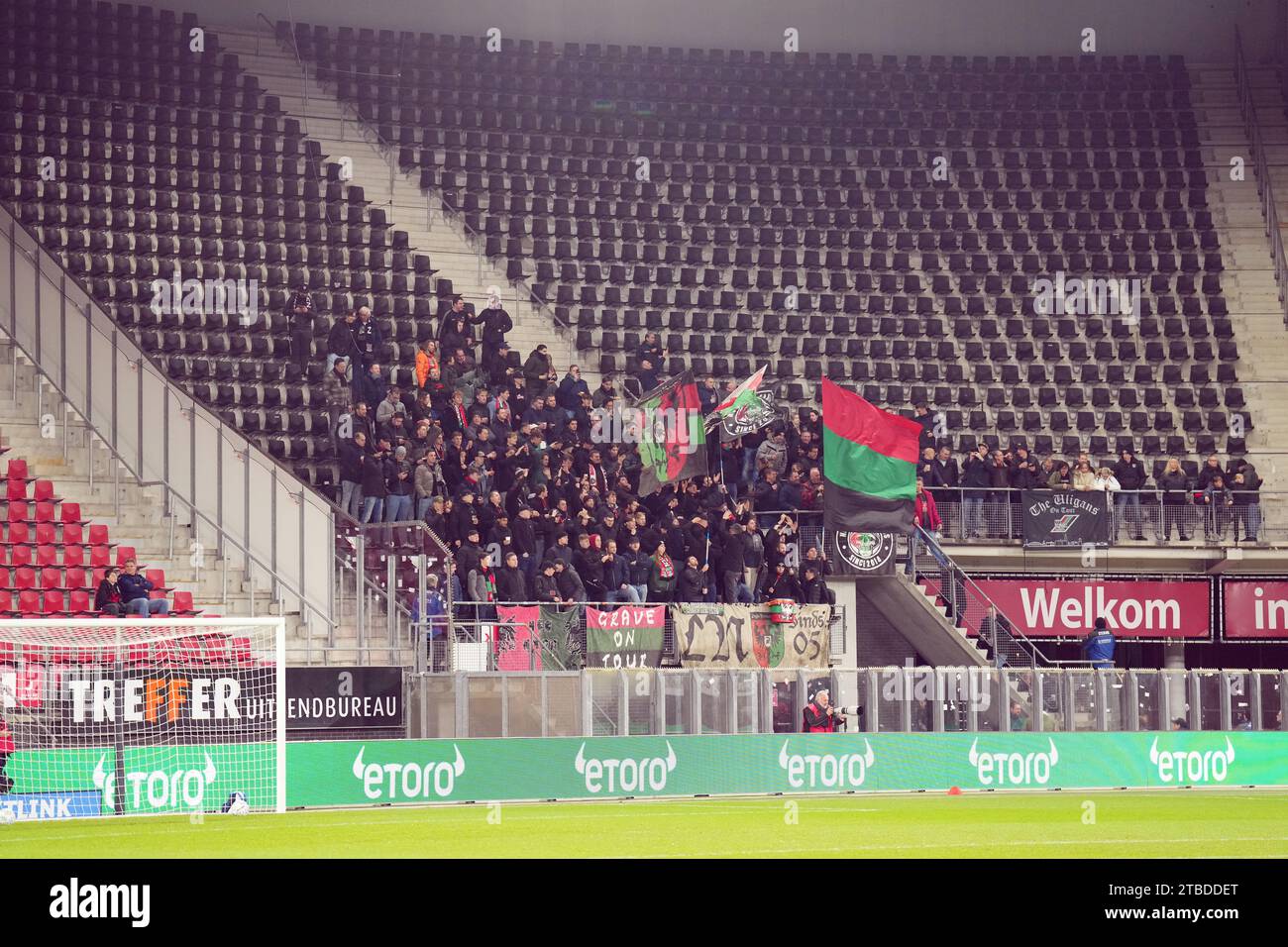 ALKMAAR - NEC supporters during the Dutch Eredivisie match between AZ ...