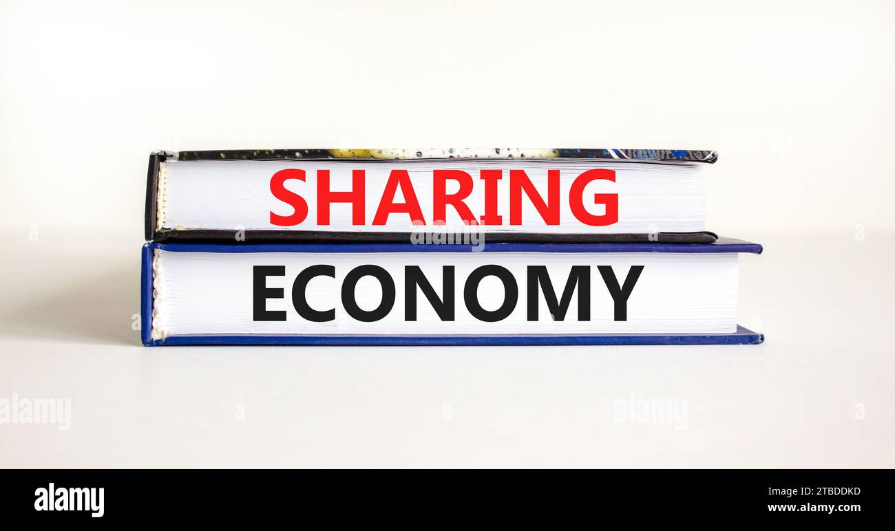 Sharing economy symbol. Concept words Sharing economy on beautiful ...