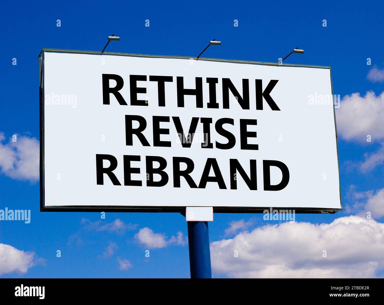 Rethink revise rebrand symbol. Concept word Rethink Revise Rebrand on ...
