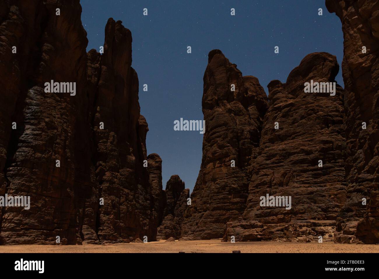 Ennedi desert landscape, chad Stock Photo - Alamy