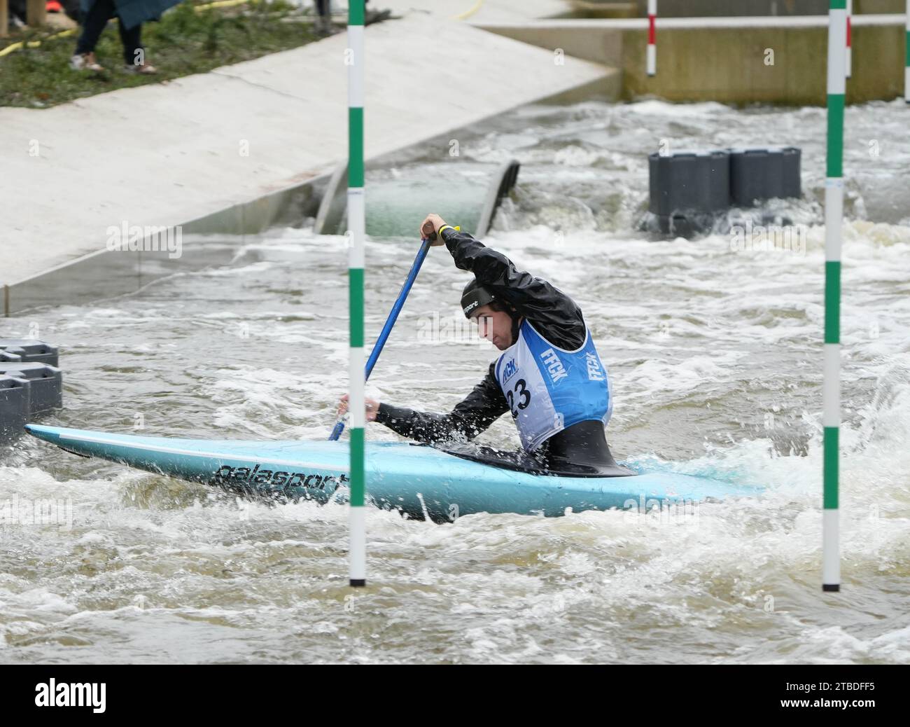 NIESER EMERIC OF ETOILE AMOU CK 1/2 Finale Canoë monoplace homme Elite ...