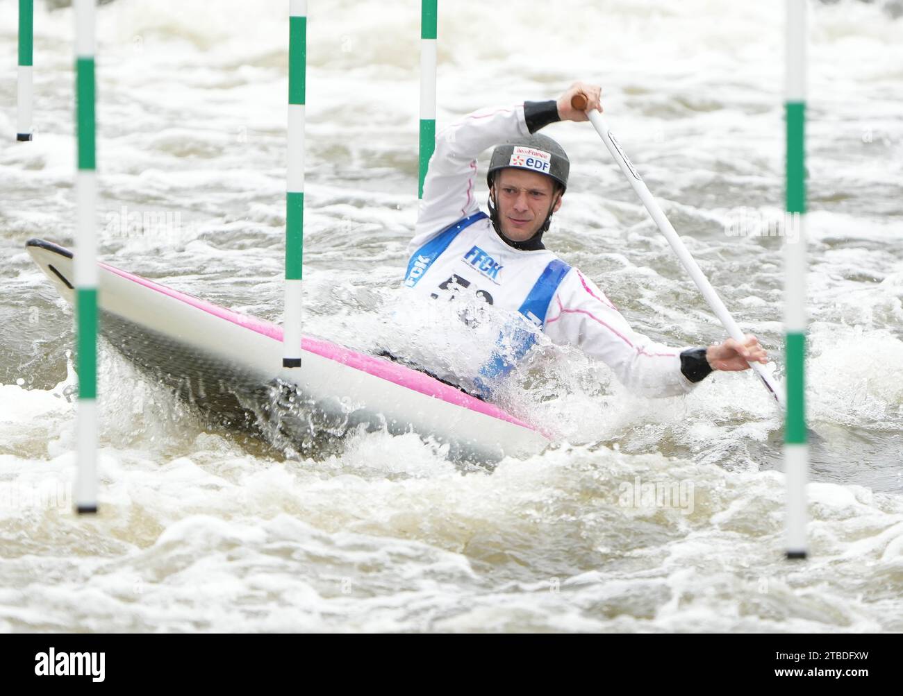 COMBES HECTOR OF CK CLUB FRANCE 1/2 Finale Canoë monoplace homme Elite ...