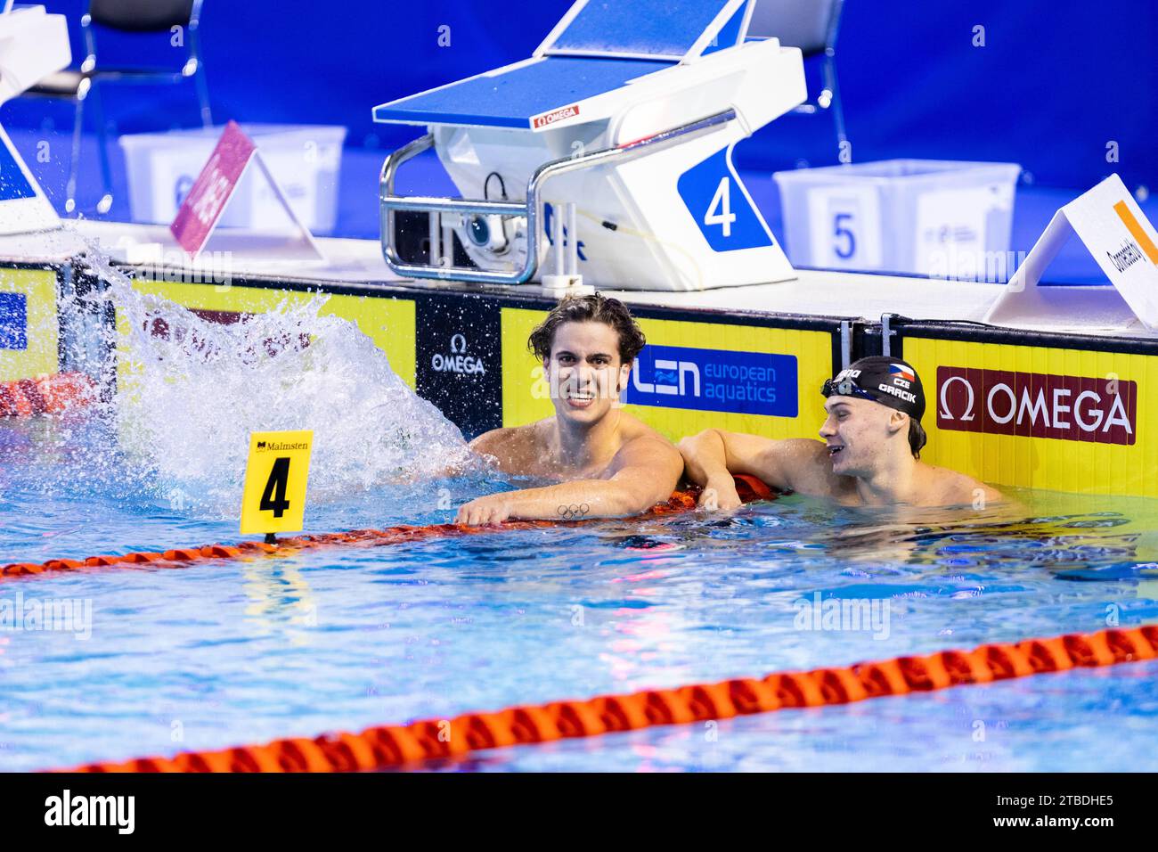 Ponti Noe of Suitzerland during Men´s 100m Butterfly Final at the LEN ...