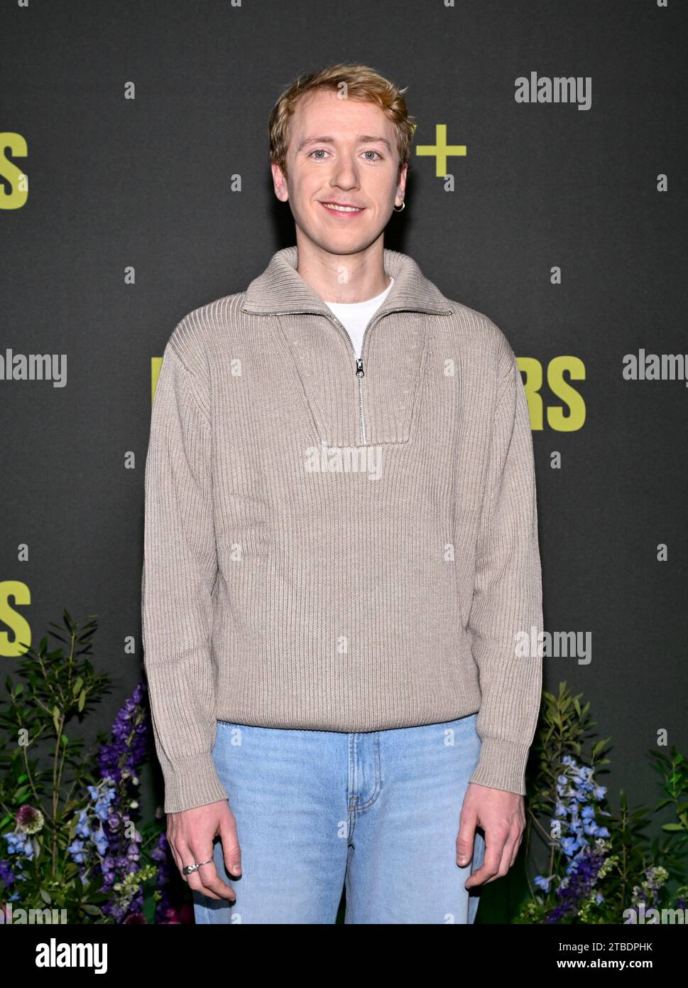 Barney Fishwick poses during "The Buccaneers" cast photo call at the ...
