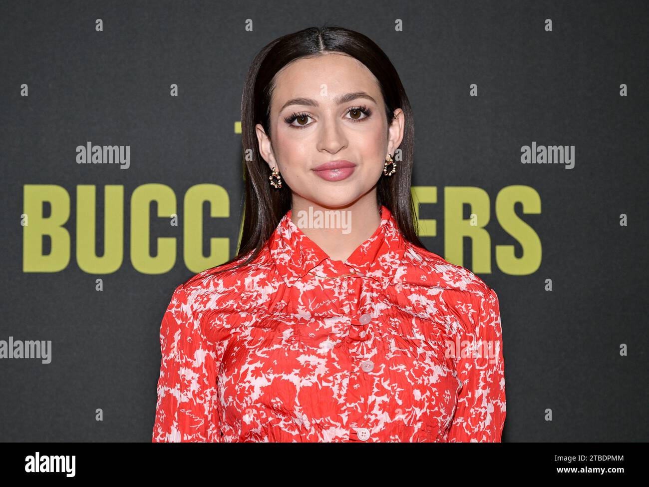 Josie Totah poses during "The Buccaneers" cast photo call at the Park ...