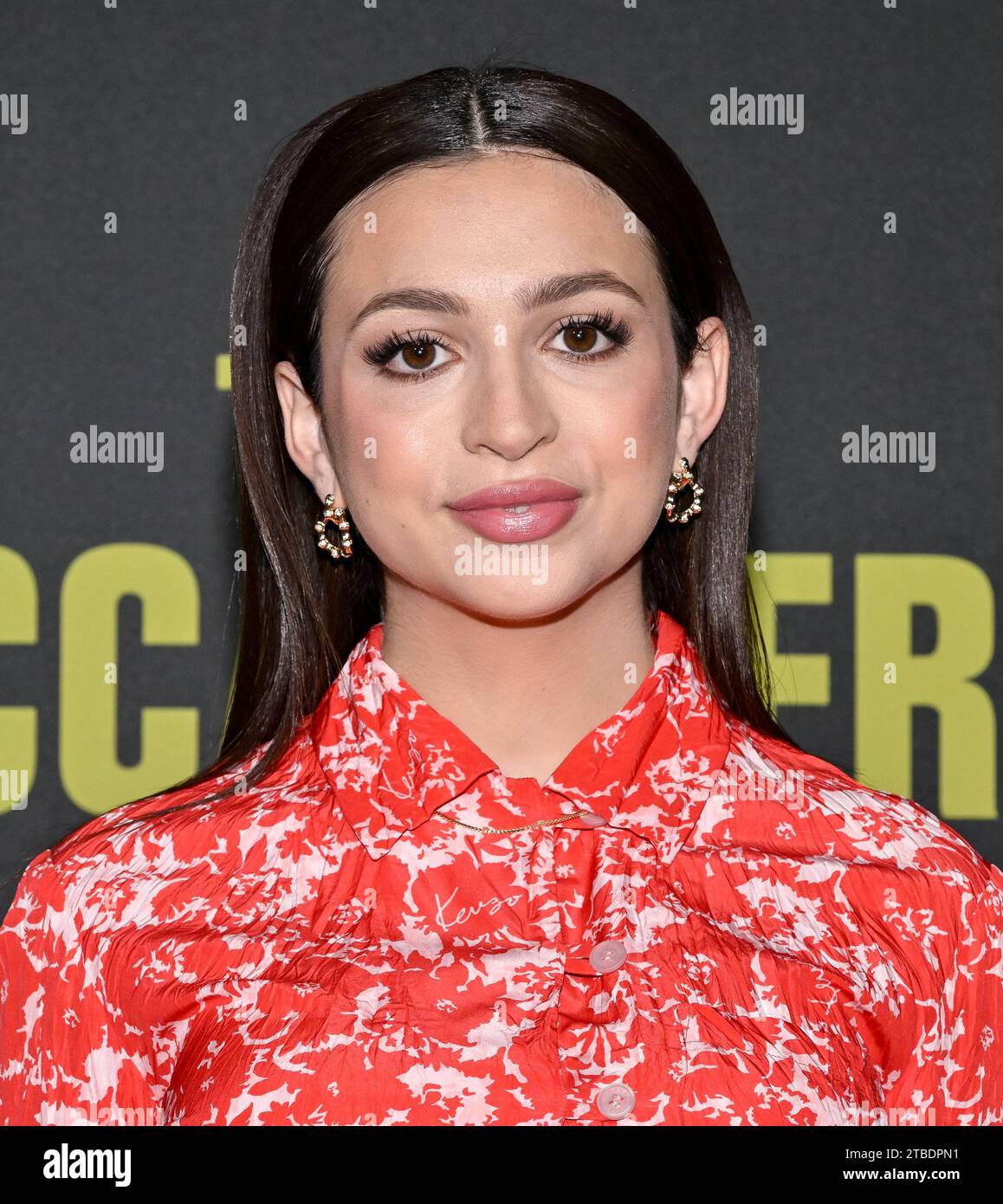 Josie Totah poses during "The Buccaneers" cast photo call at the Park ...