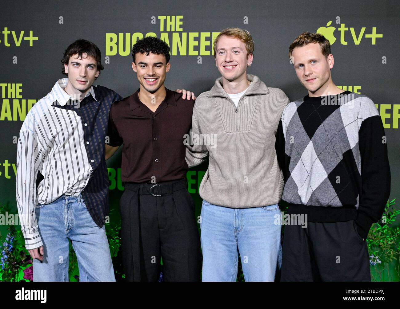 Guy Remmers, left, Matthew Broome, Barney Fishwick and Josh Dylan pose ...