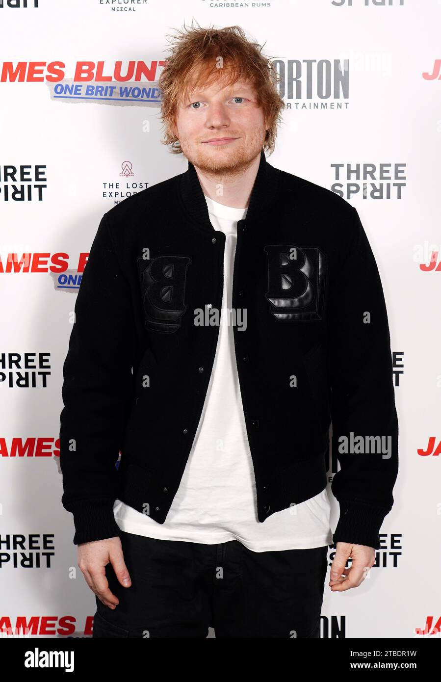 Ed Sheeran arrives for the screening of James Blunt's One Brit Wonder ...
