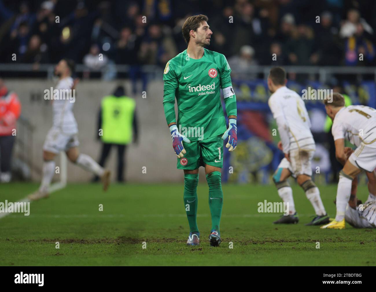 06.12.2023, Fussball DFB-Pokal Achtelfinale, 1. FC Saarbrücken ...