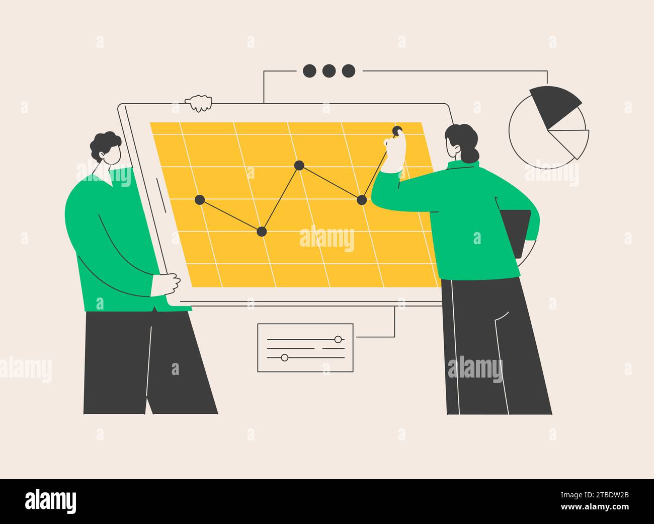 Mobile media optimization abstract concept vector illustration Stock ...