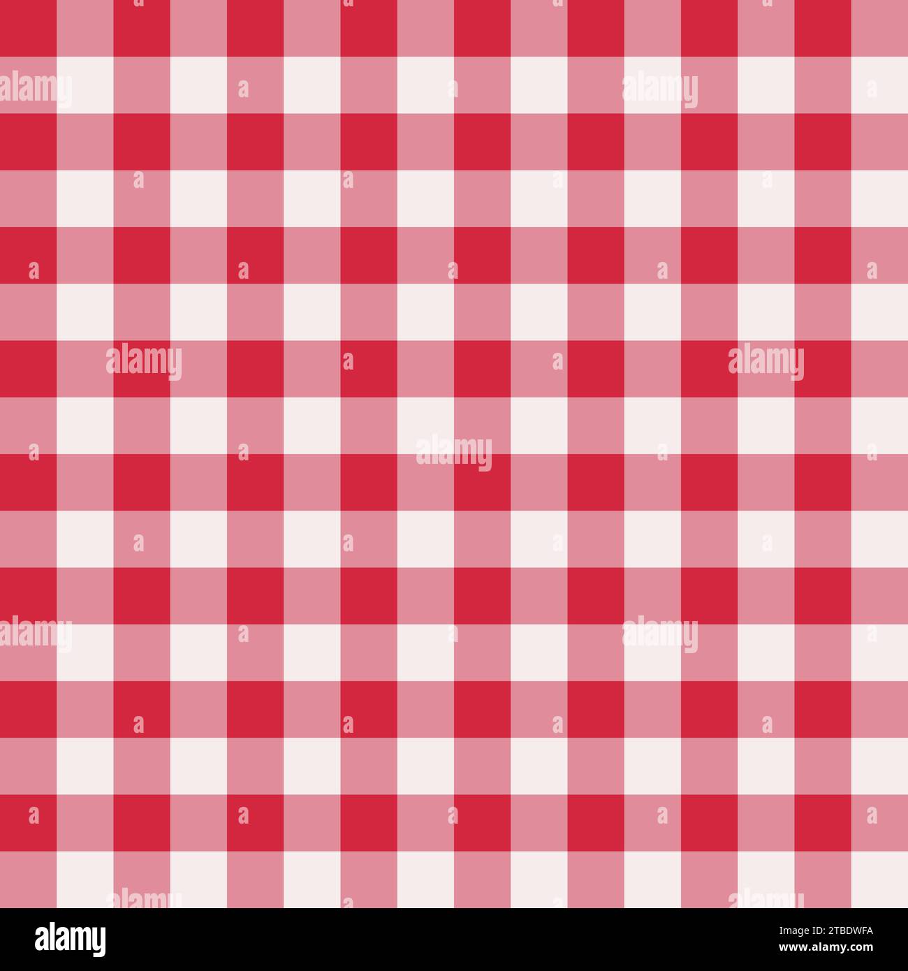 tablecloth pattern, red and white checkered seamless repeatable texture ...