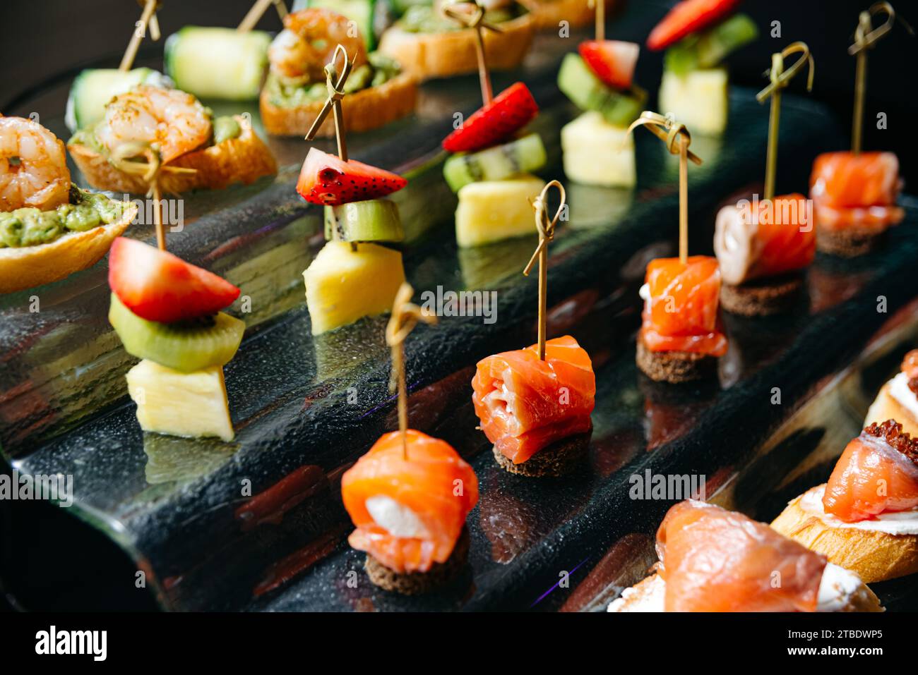 Upscale event food photography hi-res stock photography and images - Alamy