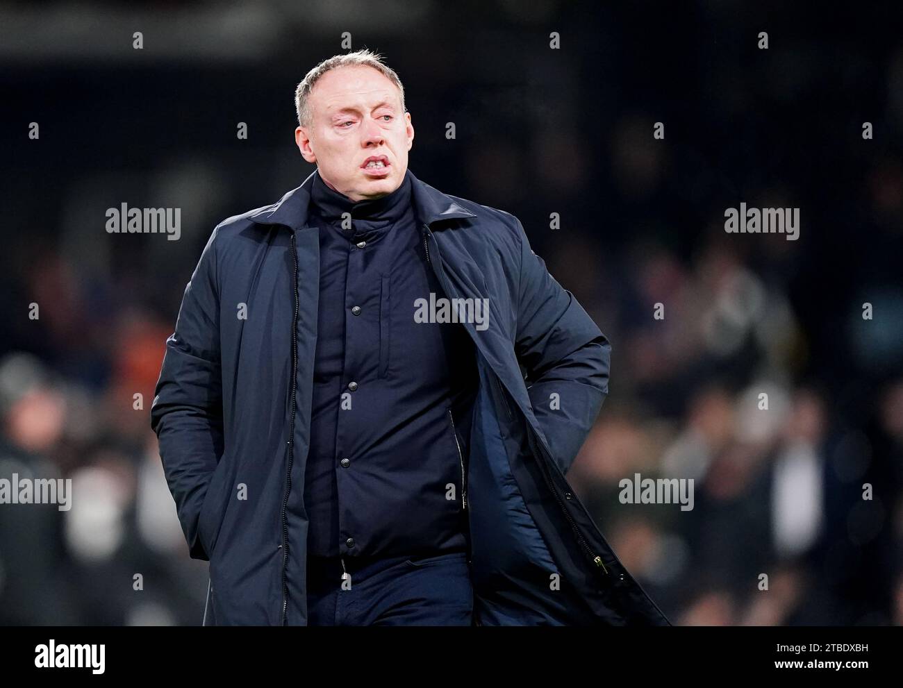 Nottingham Forest manager Steve Cooper ahead of the Premier League ...