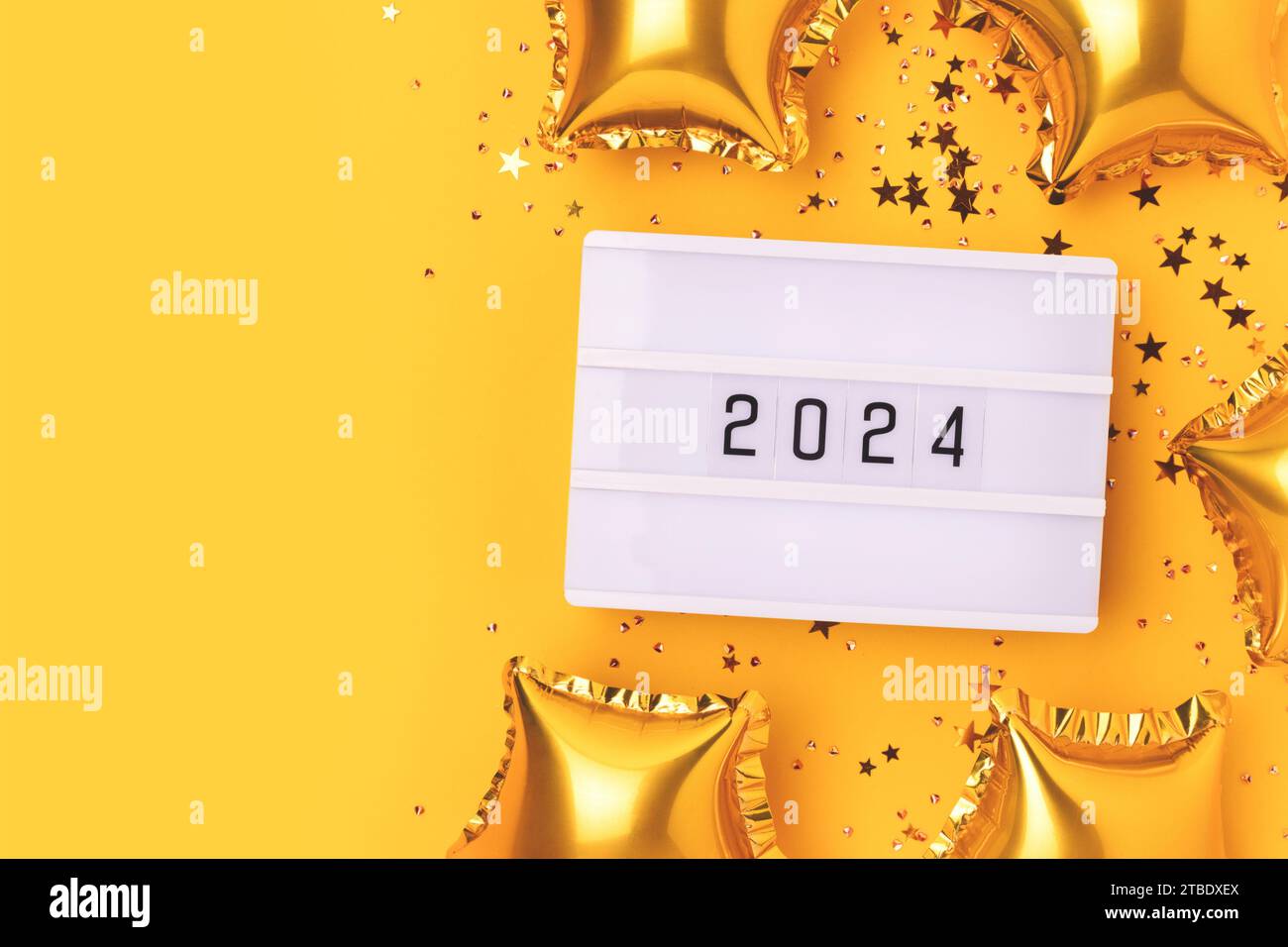 2024 inflatable balloon text hi-res stock photography and images - Alamy