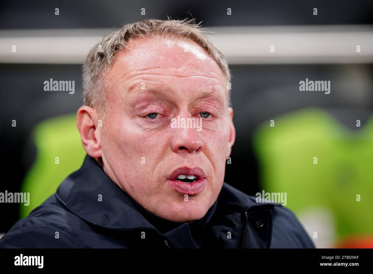 Nottingham Forest manager Steve Cooper during the Premier League match ...