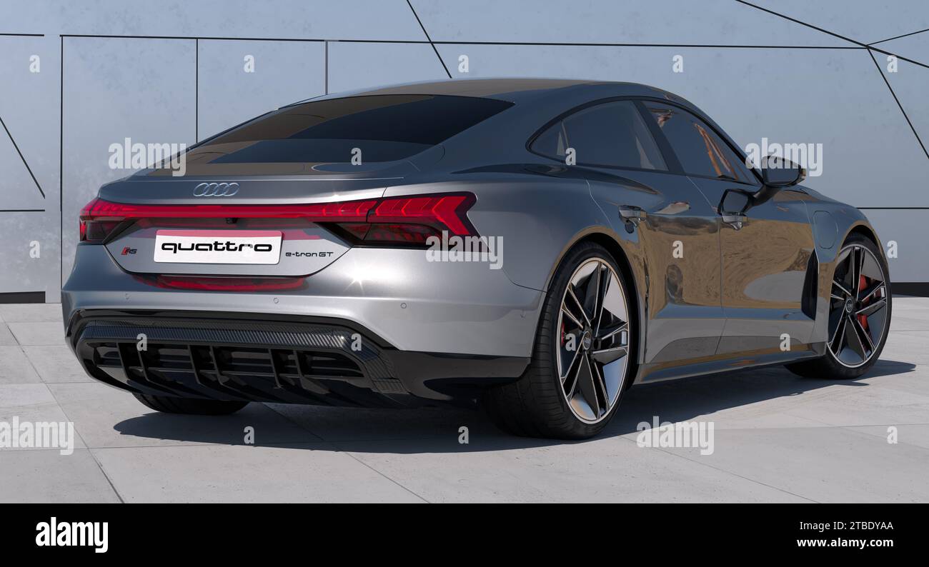 Audi e-tron GT, a high-performance, all-electric Audi grand touring ...