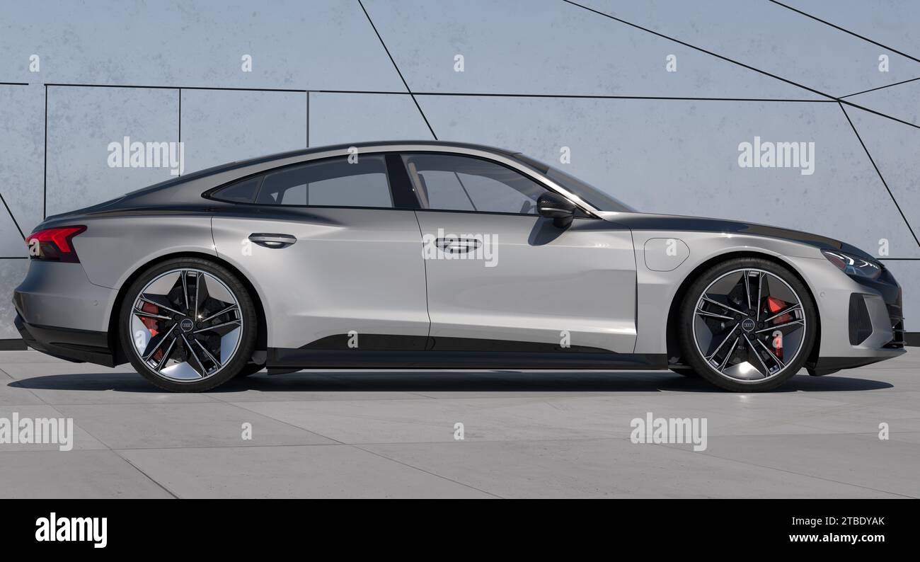 Audi e-tron GT, a high-performance, all-electric Audi grand touring ...