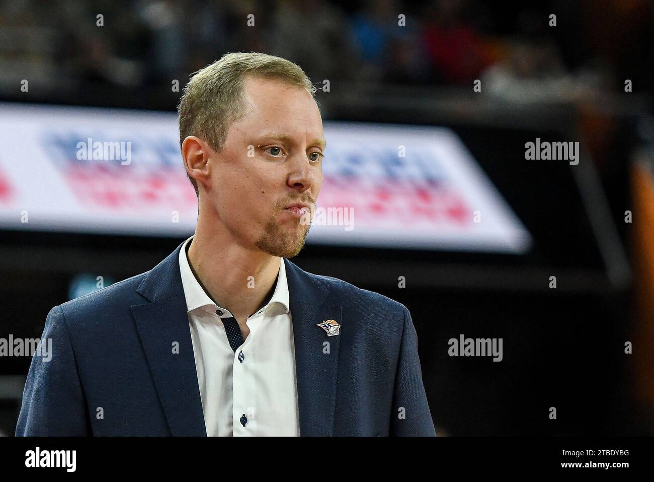 03.12.2023, ratiopharm arena, Neu-Ulm, GER, BBL, ratiopharm Ulm vs ...