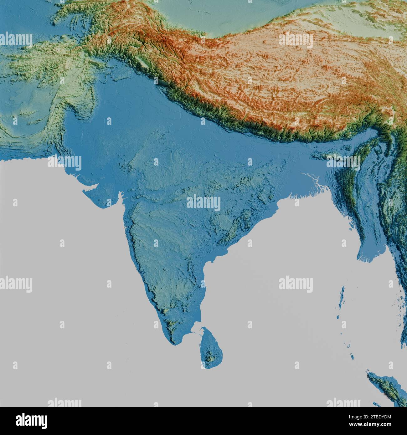 Indian states maps hi-res stock photography and images - Alamy
