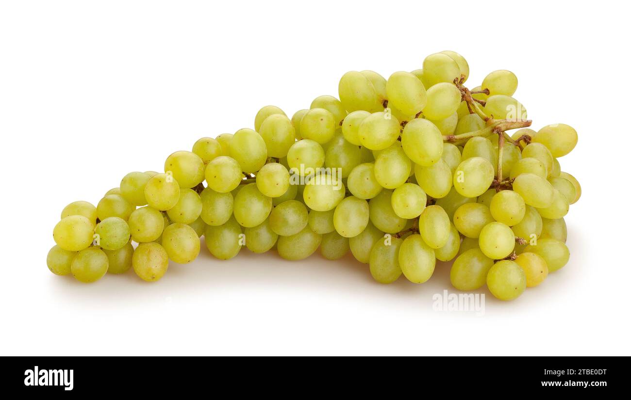 sultana grapes path isolated on white Stock Photo - Alamy