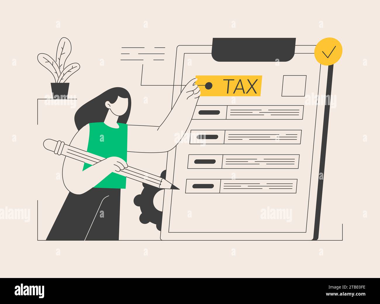 1040 tax Stock Vector Images - Alamy