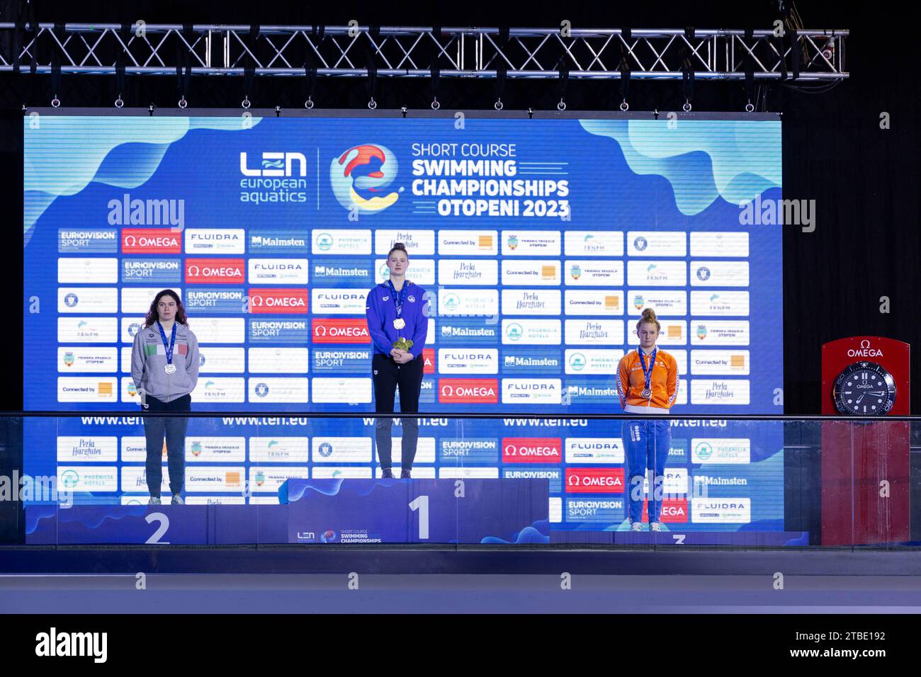 Jefimova Eneli of Estonia, Pilato Benedetta of Italy and Schouten Tes ...