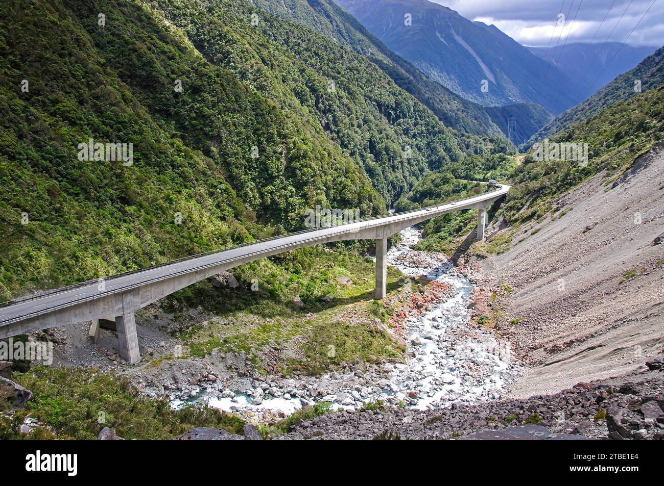 Otira Highway Viaduct, Arthur's Pass National Park, Canterbury Region ...