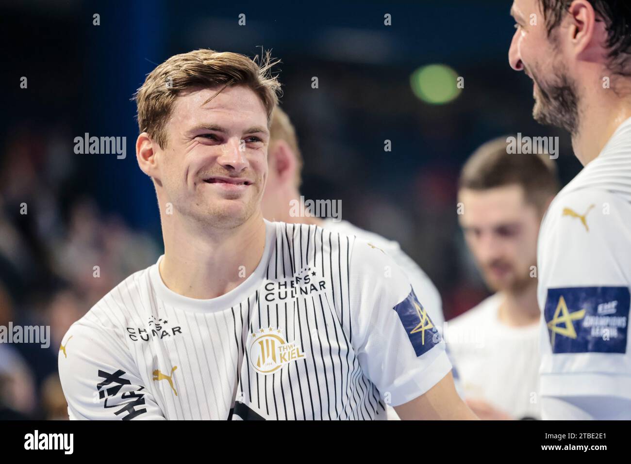 Kiel, Germany. 06th Dec, 2023. Handball: Champions League, THW Kiel ...