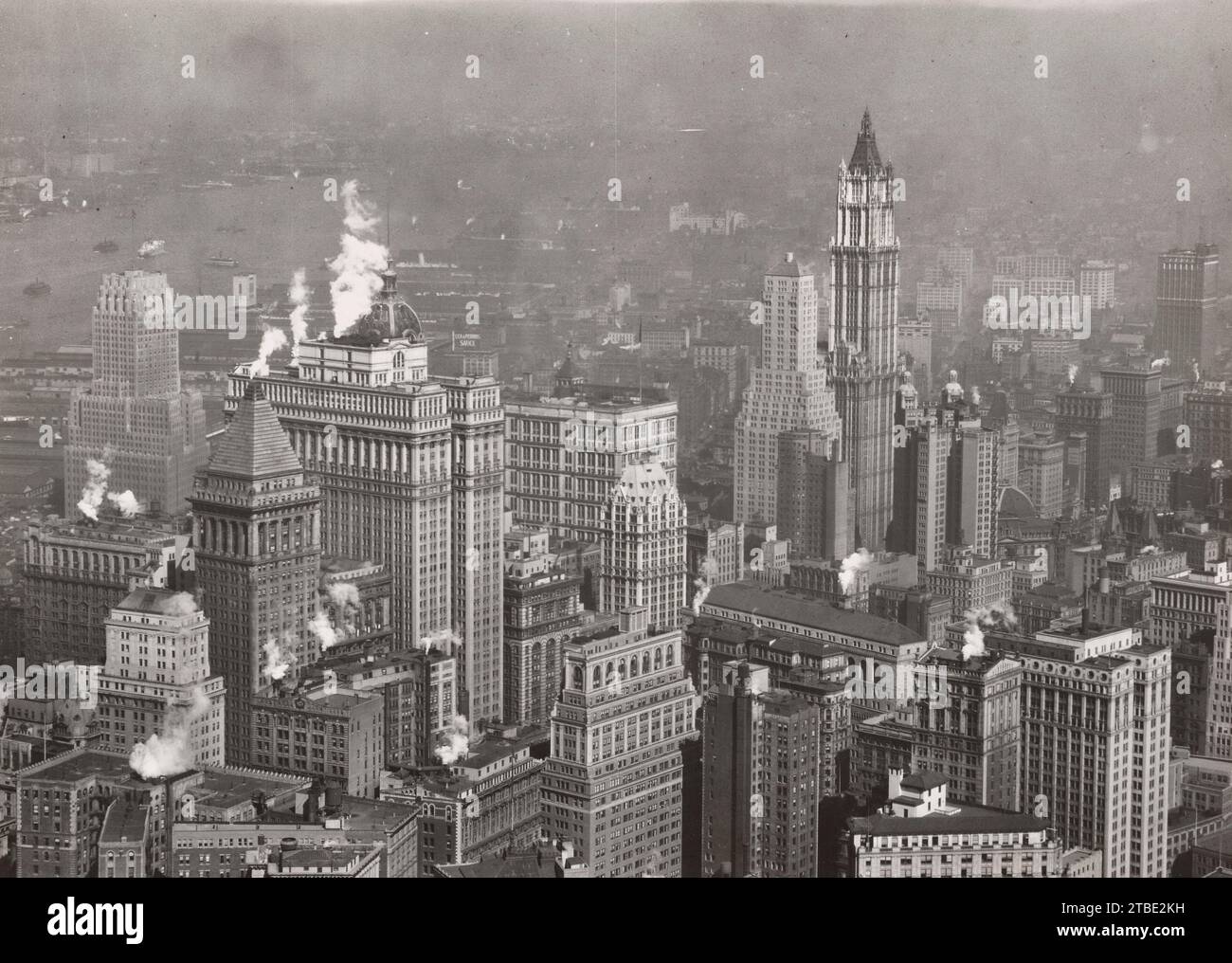 Manhattan view 1920s hi-res stock photography and images - Alamy