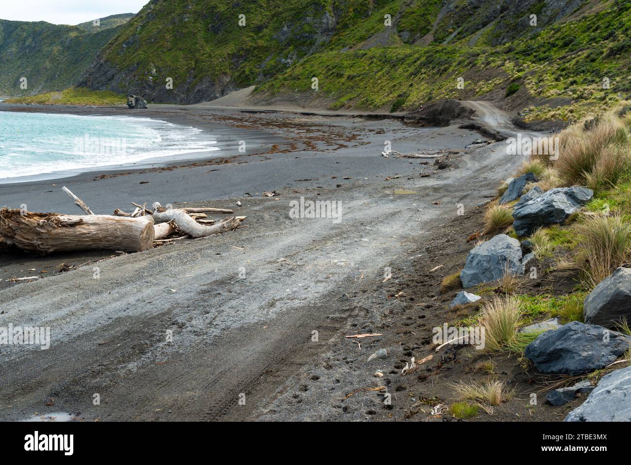Automotive backplate or background featuring a coastal track running ...