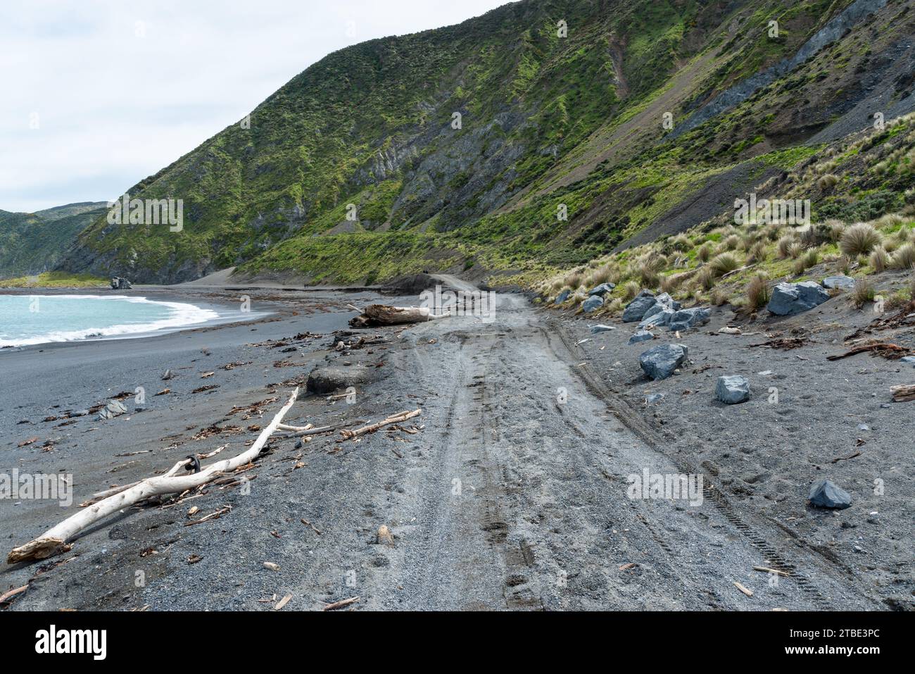 Automotive backplate or background featuring a coastal track running ...