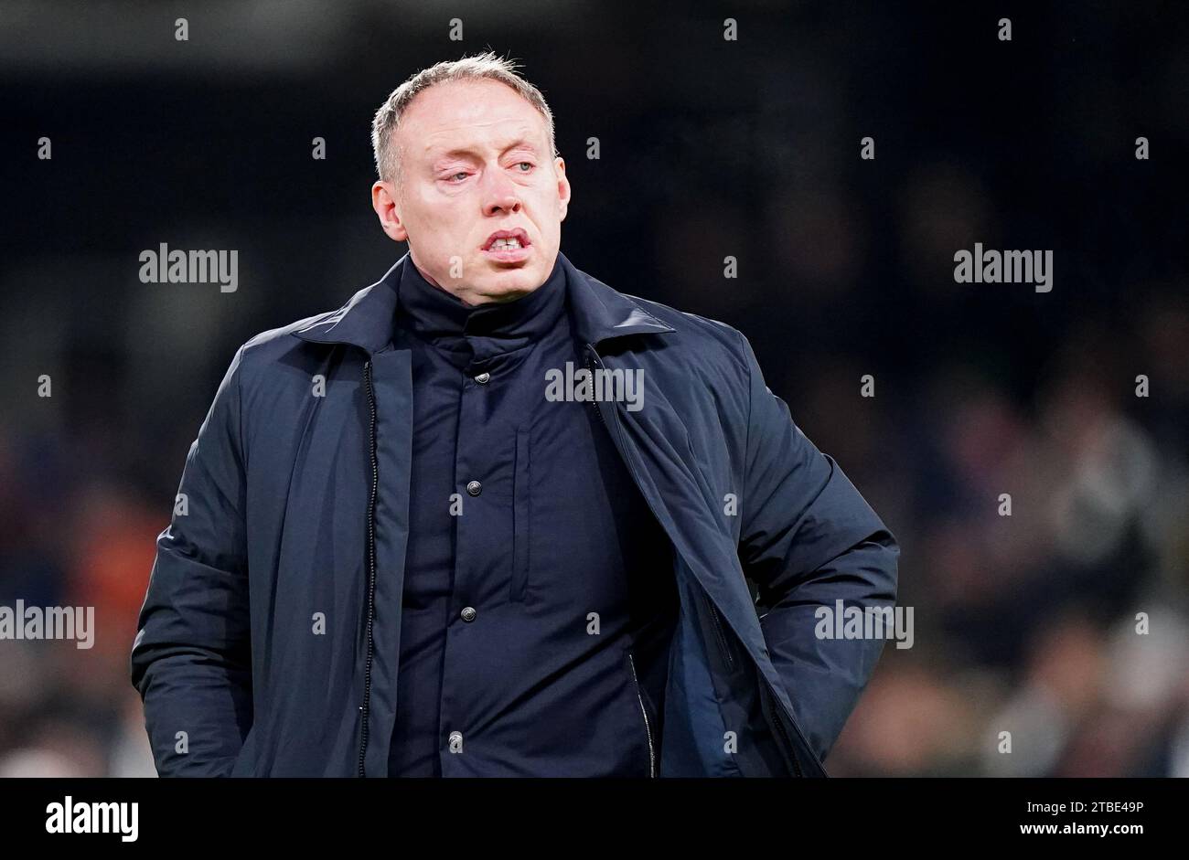 Nottingham Forest manager Steve Cooper ahead of the Premier League ...