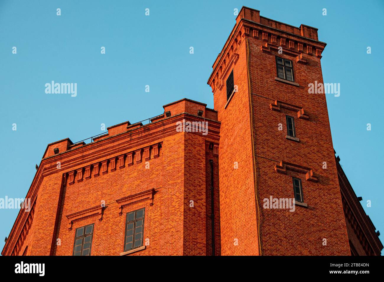 The Hankou Water Tower, a century old cultural relic of Wuhan, was once ...