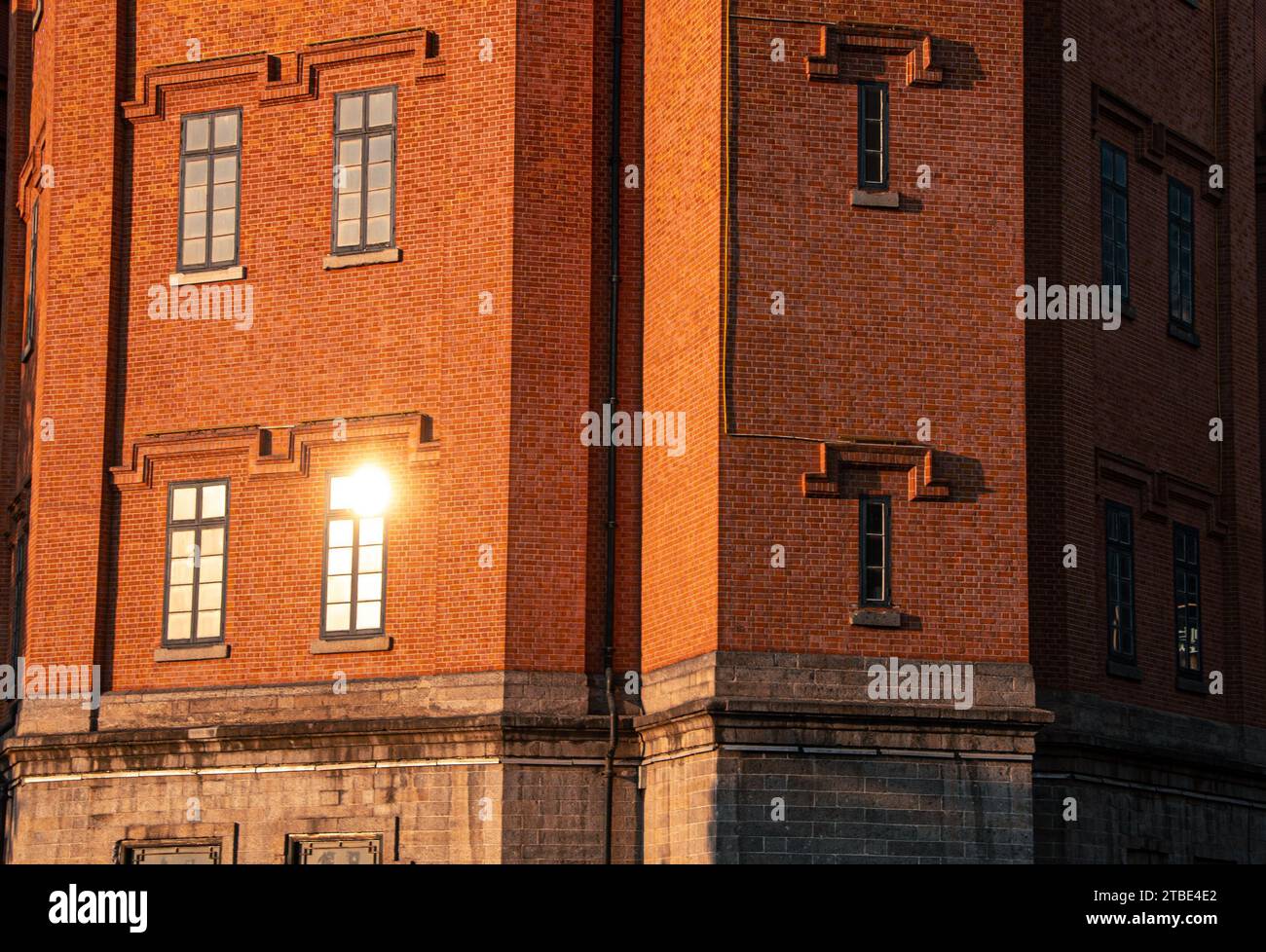The Hankou Water Tower, a century old cultural relic of Wuhan, was once ...