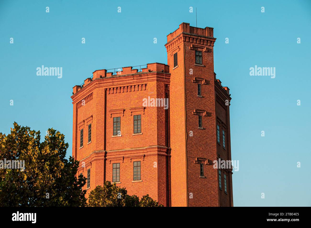 The Hankou Water Tower, a century old cultural relic of Wuhan, was once ...