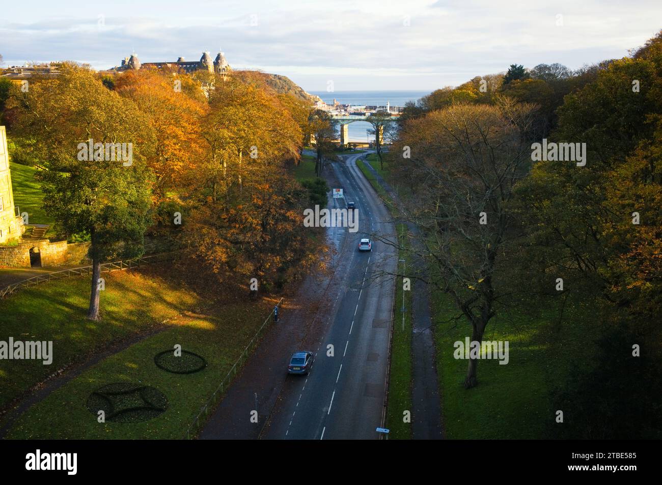 Scarborough bridge view hi-res stock photography and images - Alamy