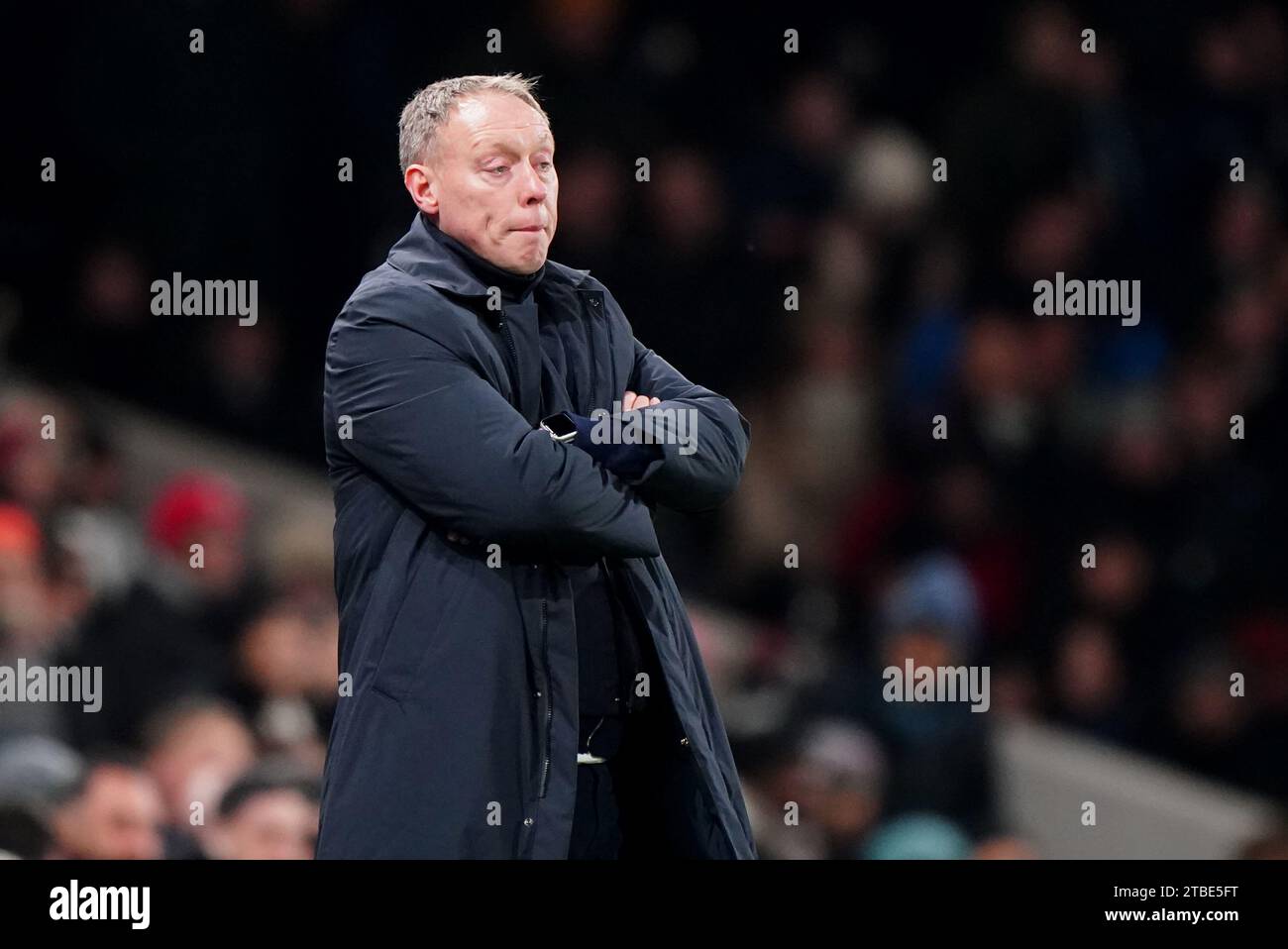 Nottingham Forest manager Steve Cooper during the Premier League match ...