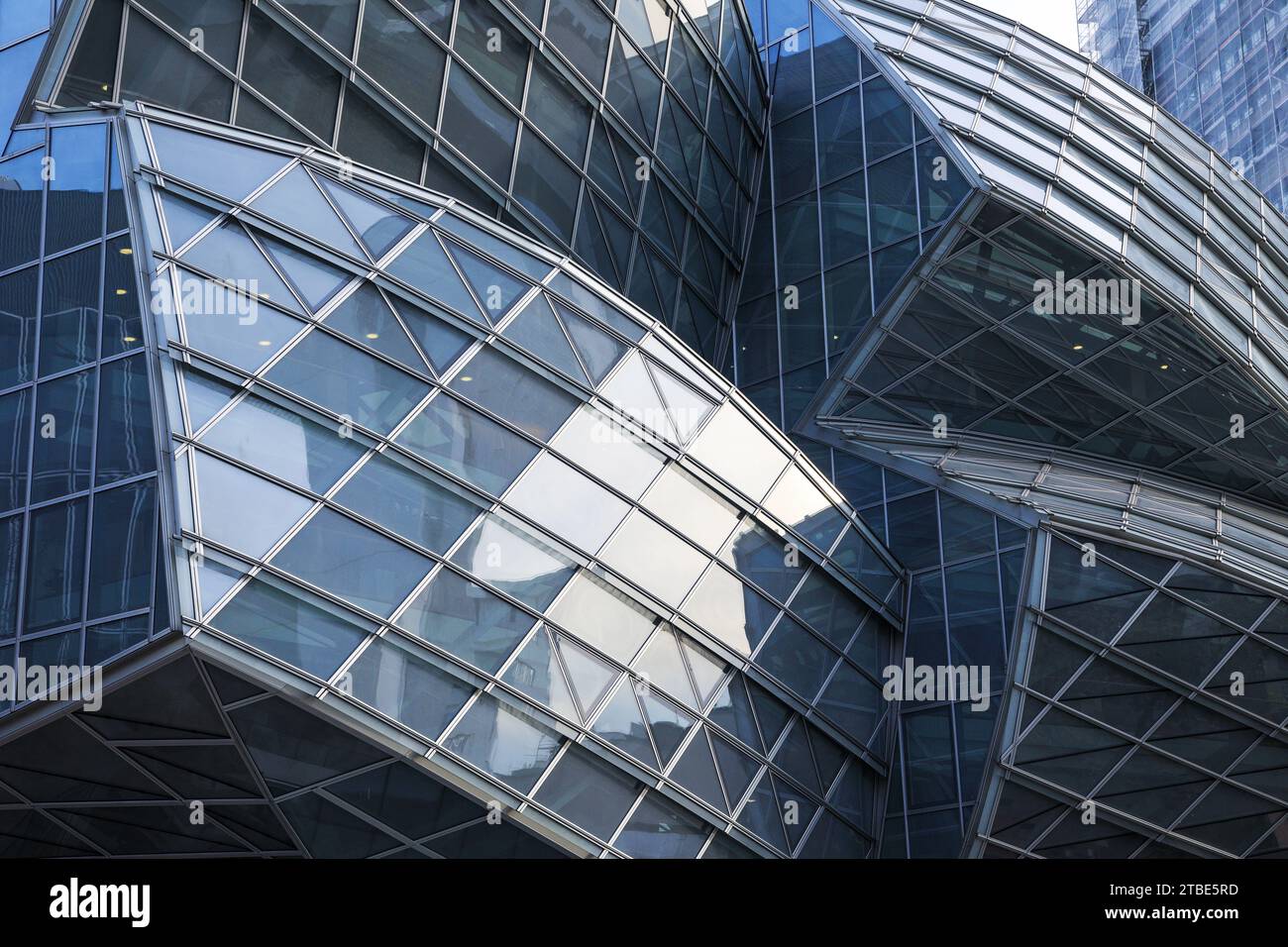 Basel, Switzerland - October 25 2022 : Details of the Gehry Building of ...