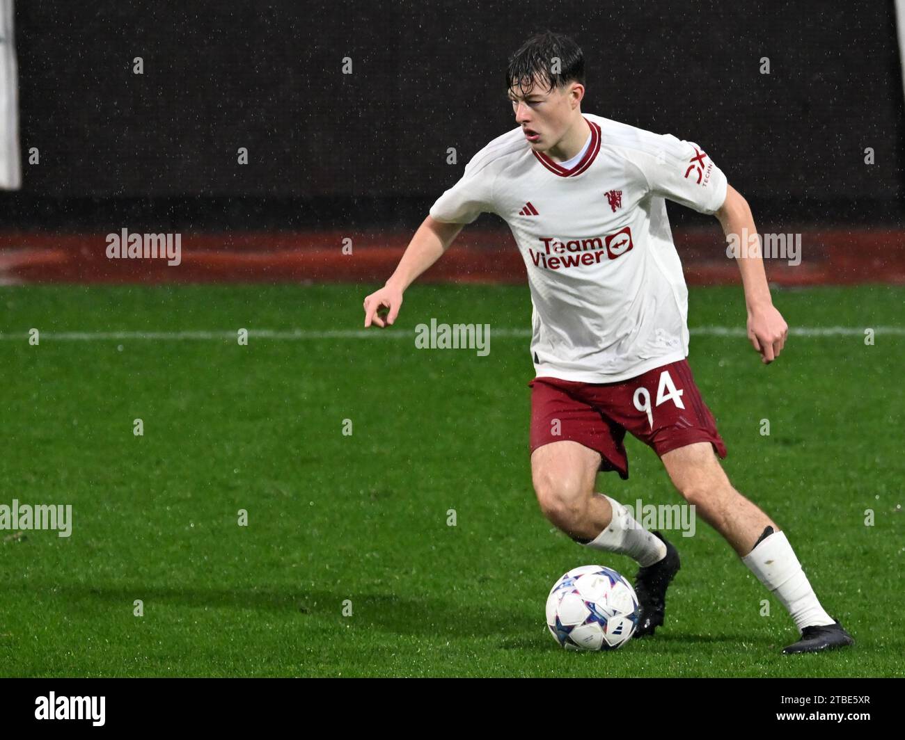 ISTANBUL - Jayce Fitzgerald of Manchester United FC U19 during the UEFA ...