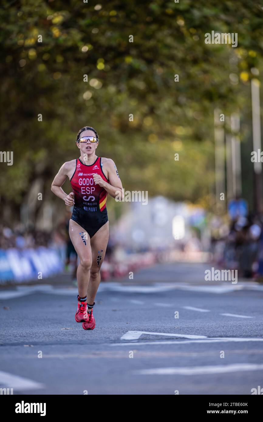 Anna Godoy Contreras participating in Pontevedra in the 2023 World ...