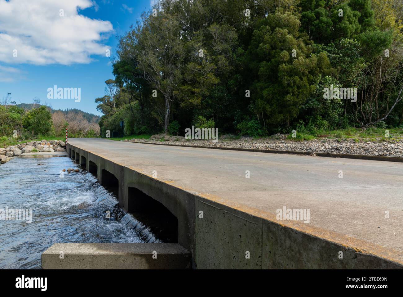 Automotive background or backplate featuring a rural road with a low ...