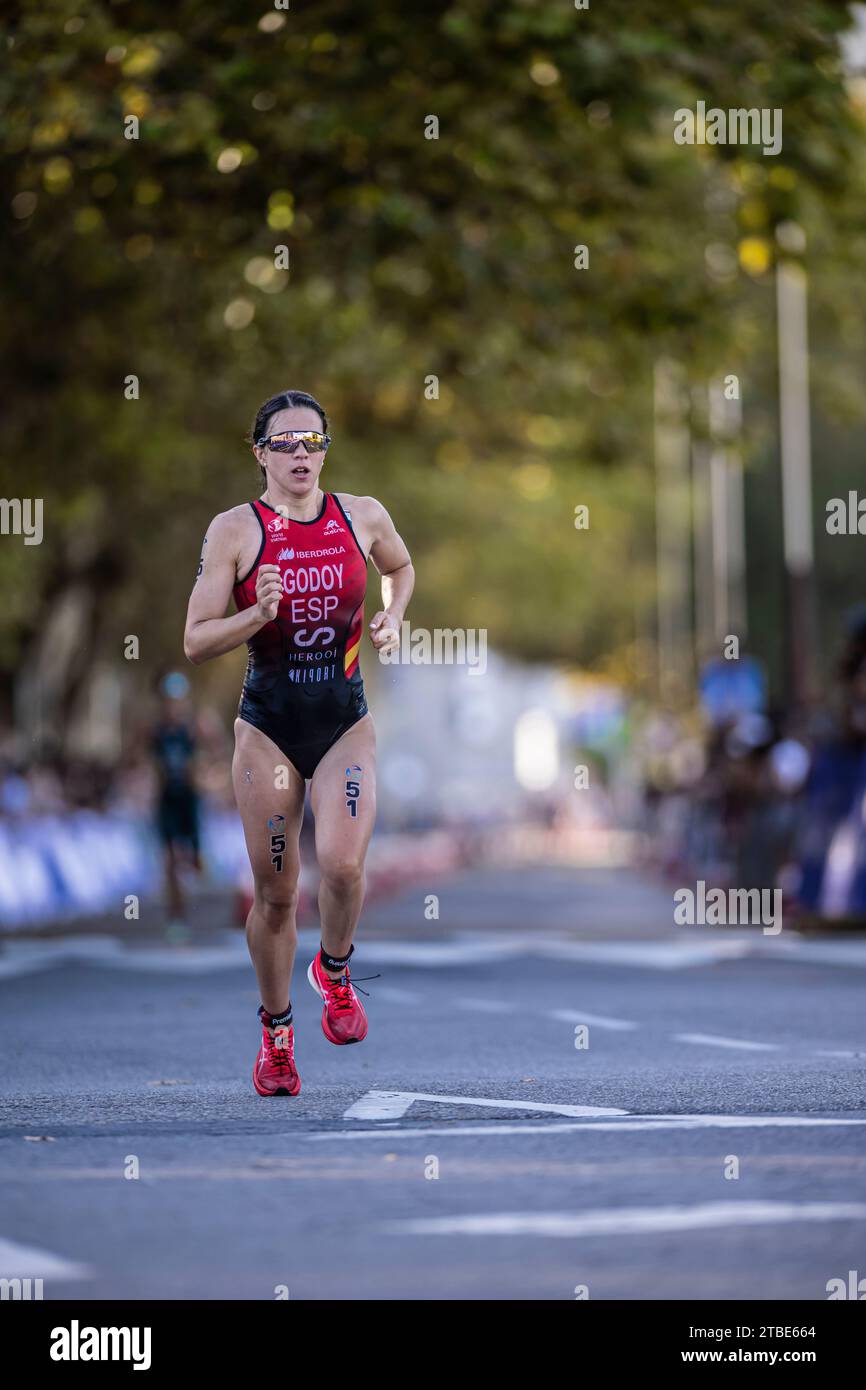 Anna Godoy Contreras participating in Pontevedra in the 2023 World ...