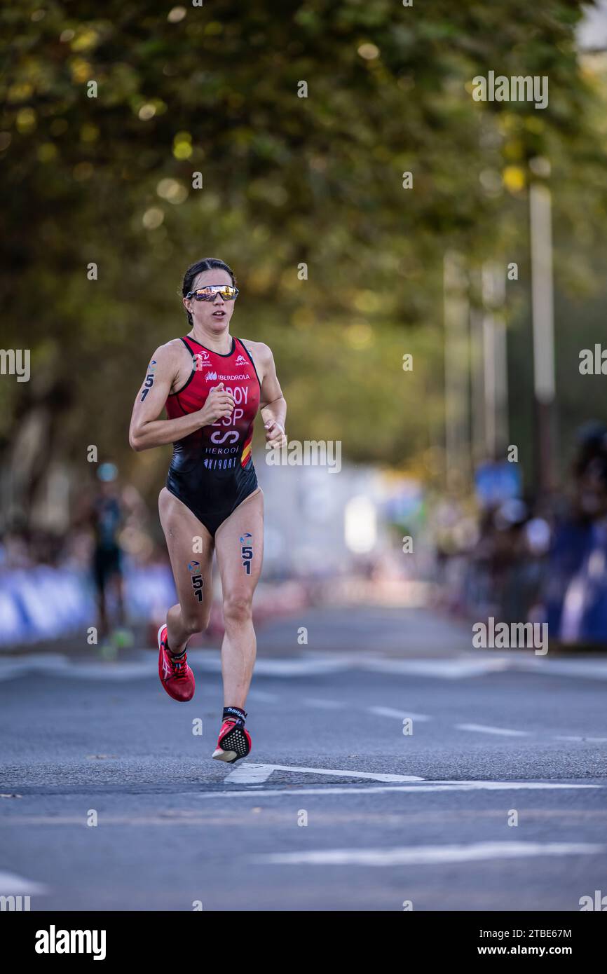 Anna Godoy Contreras participating in Pontevedra in the 2023 World ...